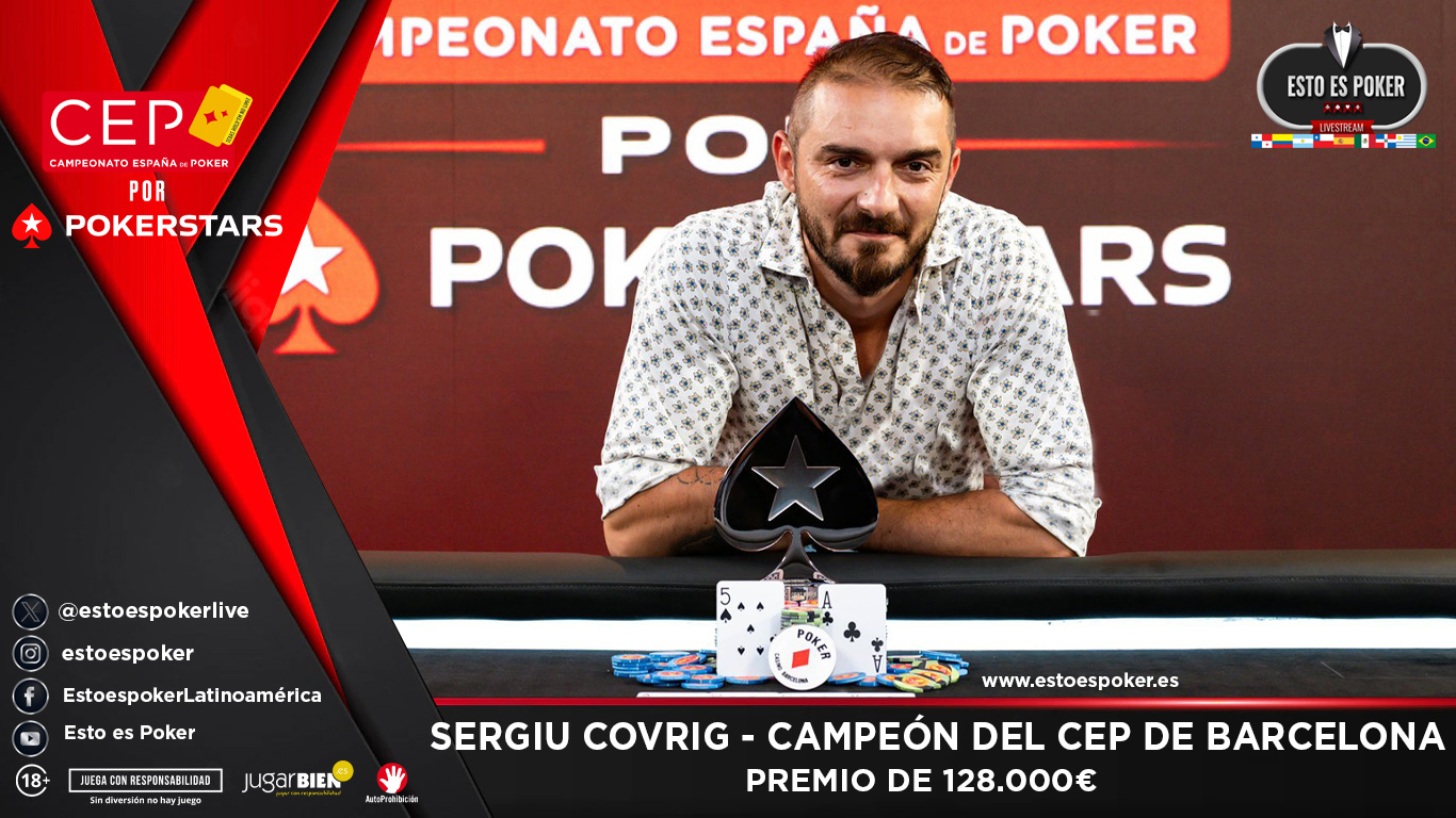 El Team Pro de GGPoker Sergiu Covrig se convierte el nuevo ganador del ...